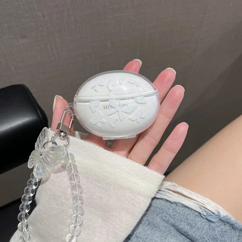 Жемчужный 3D силиконовый чехол для Huawei Freebuds 5i