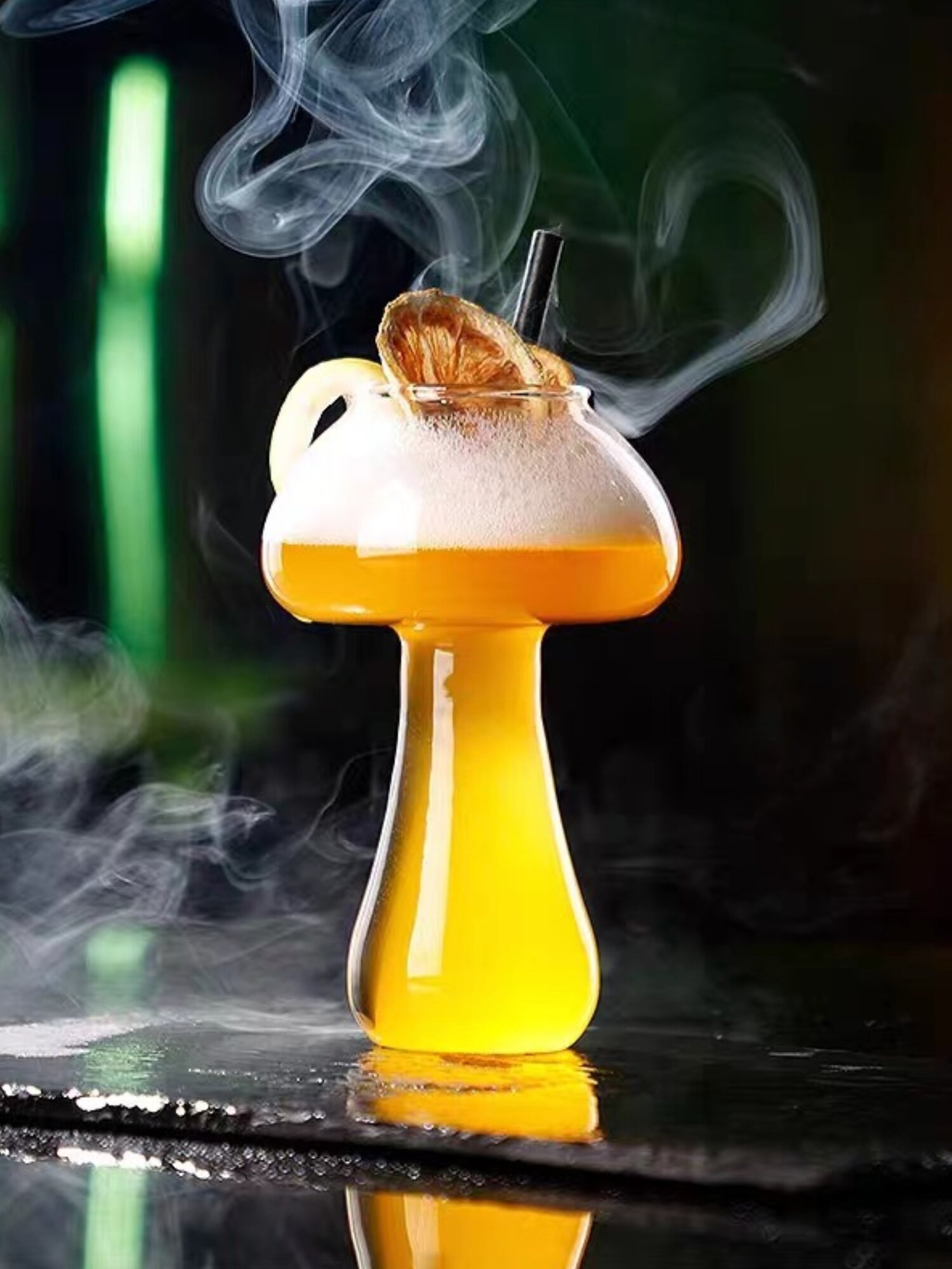 Бокал "Гриб", для коктейлей, вина, мартини, воды оригинальный дизайн