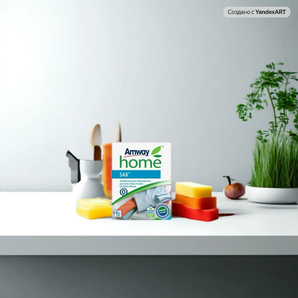 Отбеливатель Amway Home SA8, универсальный, для всех типов ткани