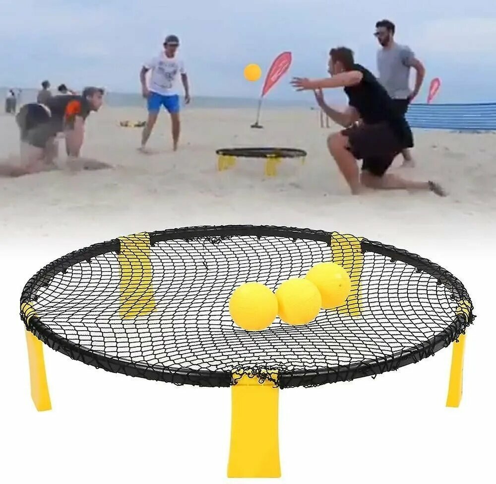Spikeball спайкбол / спортивный игровой набор с мячом / Мини волейбол пляжный
