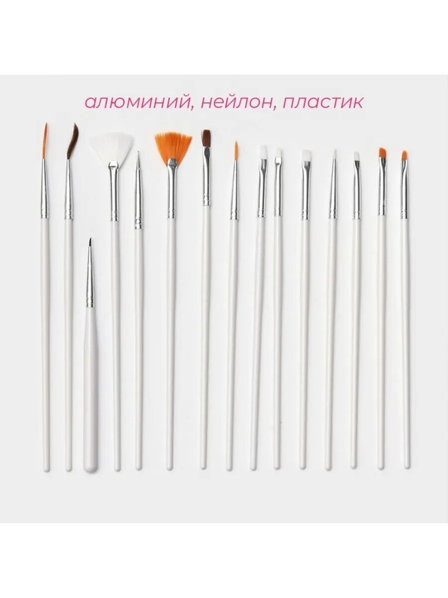 Набор декоративных кулинарных кистей для творчества