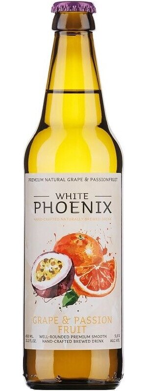 Сидр Cider House, "White Phoenix" Grape & Passion Fruit, Mead, 0.45 л