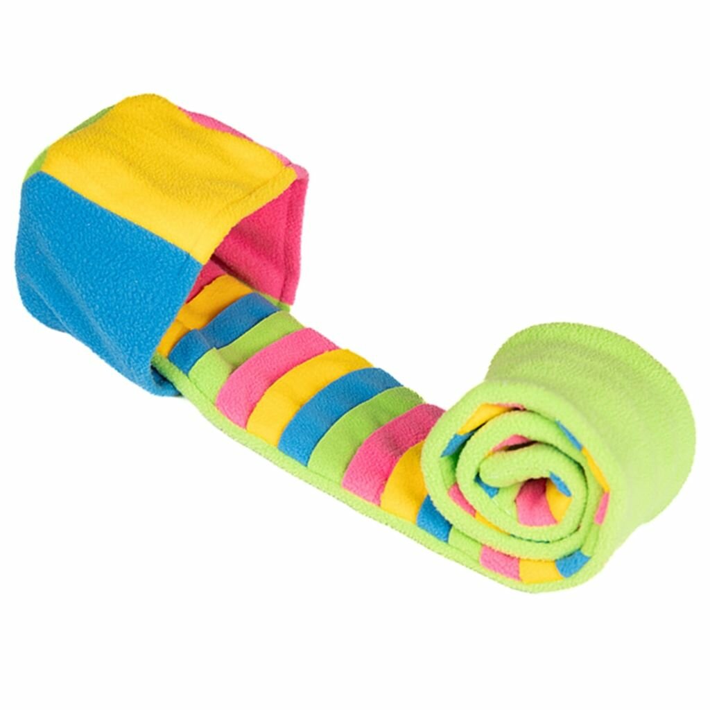 Снаряд для аджилити, Домашние животные чувствуют запах скрытых карманов с едой-карамельный цвет