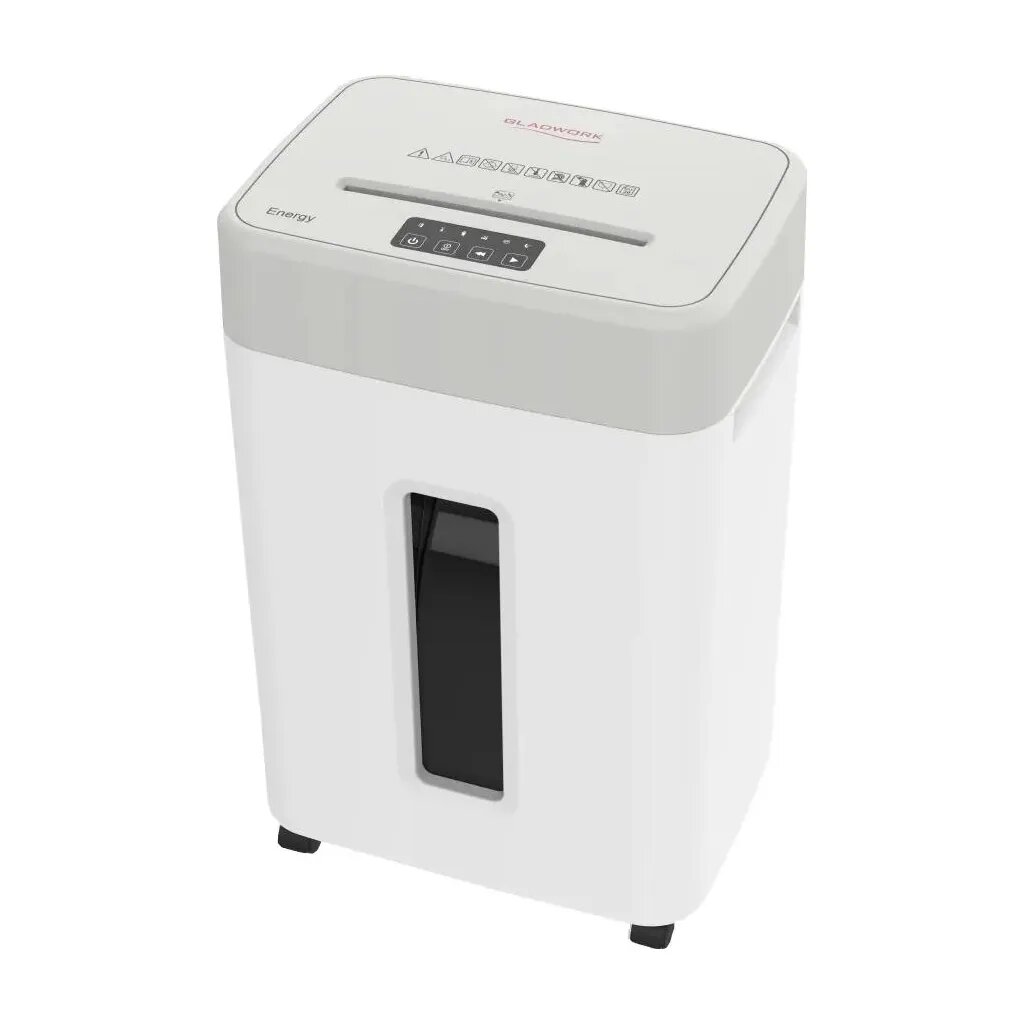 Уничтожитель бумаг Gladwork Energy P-25CD, P-4, 4х39 мм, 22 лист. одновременно, 35л