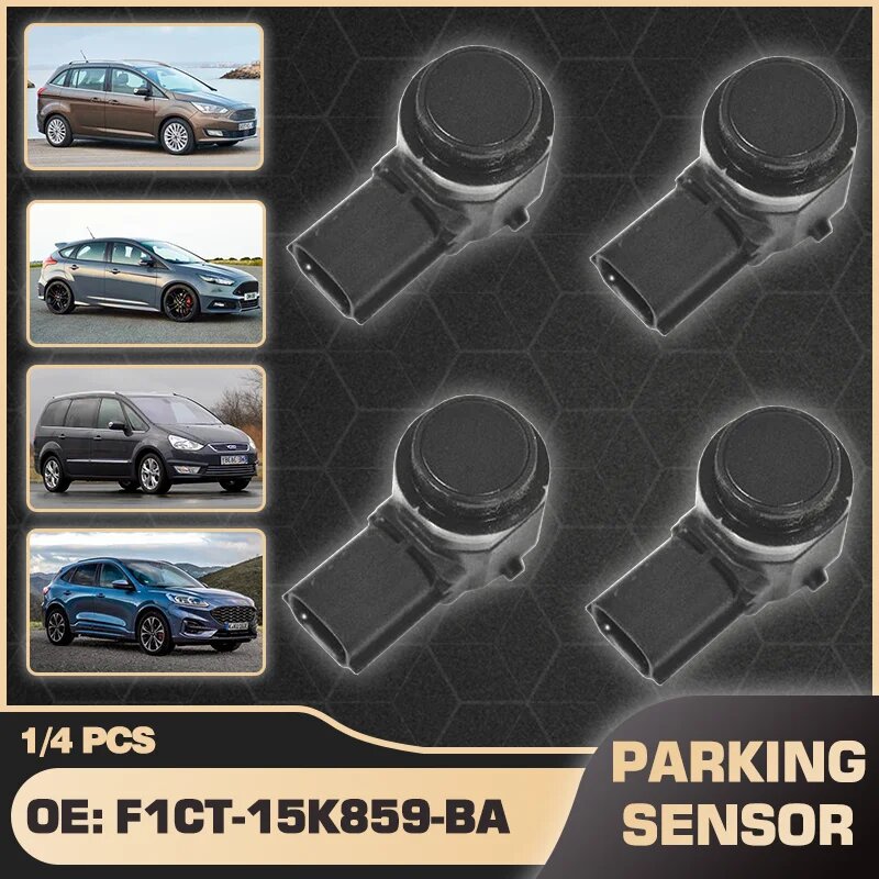 Автомобильный датчик парковки заднего хода PDC для Ford C-Max MK2 Ford Focus MK3 Ford Galaxy 4 PCS