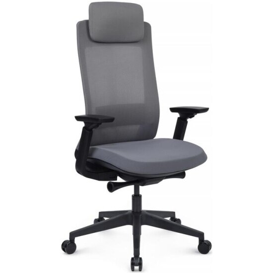 Кресло руководителя Riva Design Miratt MRTB-001 Темно-серый