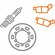 Стопорное кольцо KTM