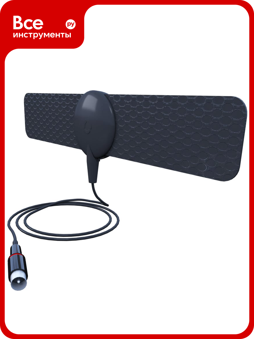 Антенна РЭМО BAS-5110 BLACK-P (пак.) 503015, с адгезионного слоя