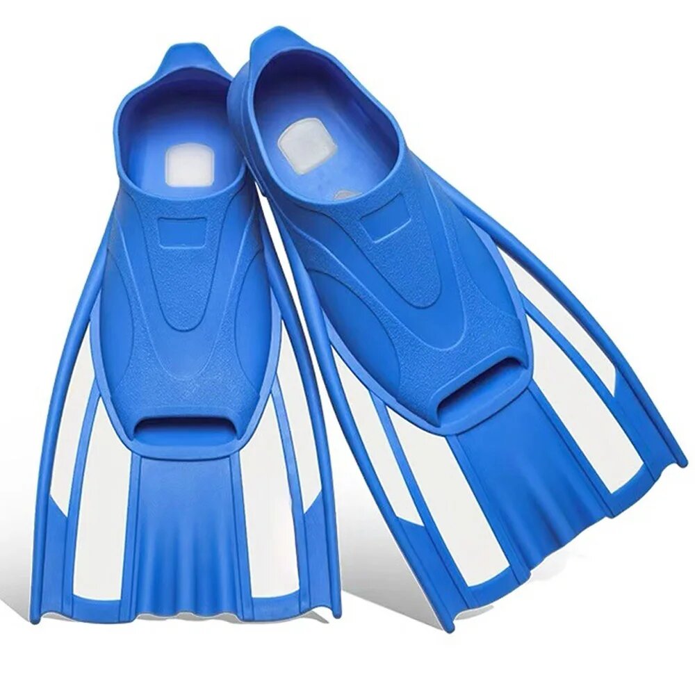 JoyMaySun Силиконовые ласты для плавания adults Синий, XL(43-44), Blue