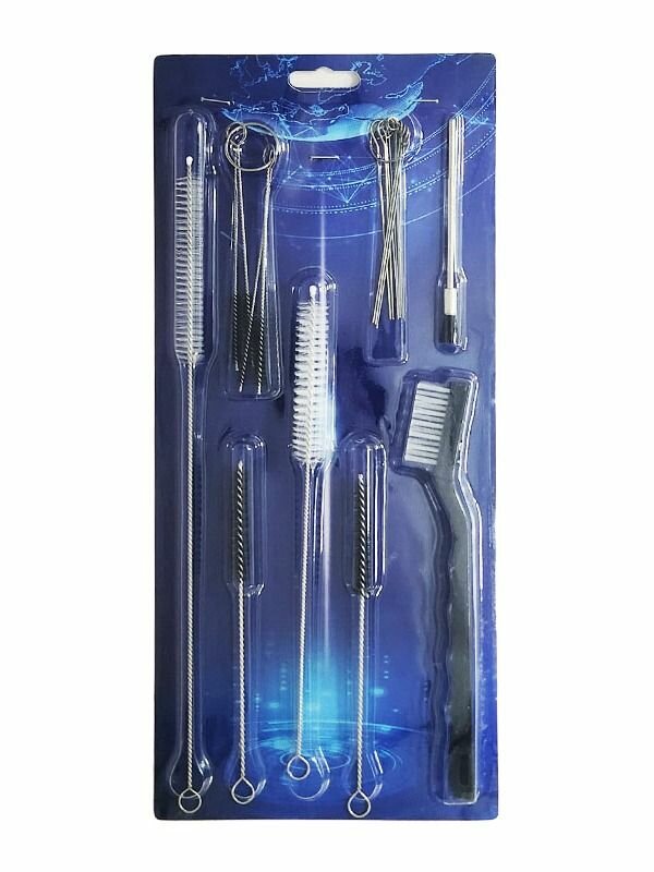 Набор для чистки окрасочного пистолета, 17 предметов