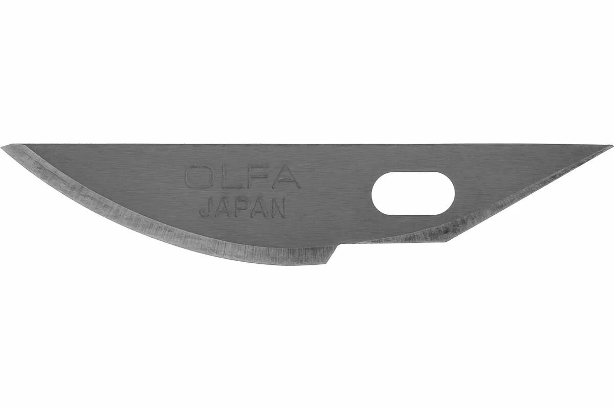 Лезвие OLFA, 6 мм, закругленные, для ножа OL-KB4-R/5
