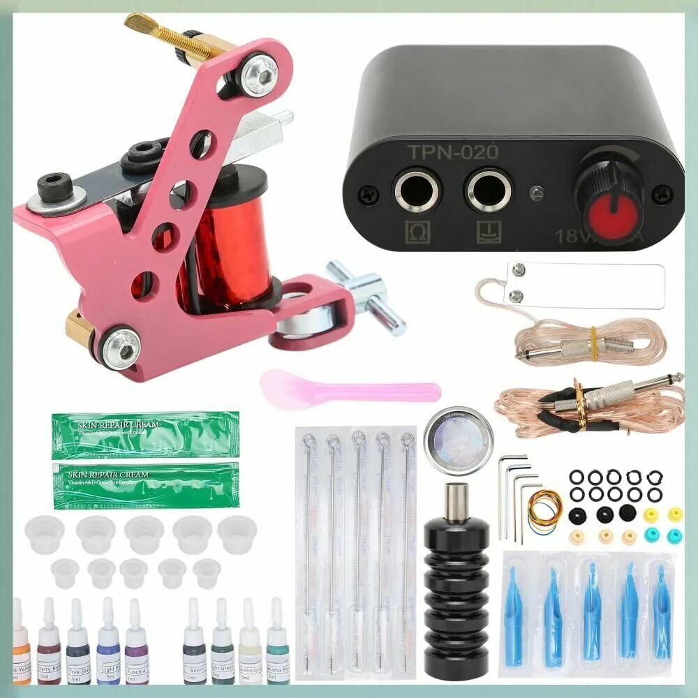 Тату-машина с педалью, производительный, удобный, для художников по татуировке