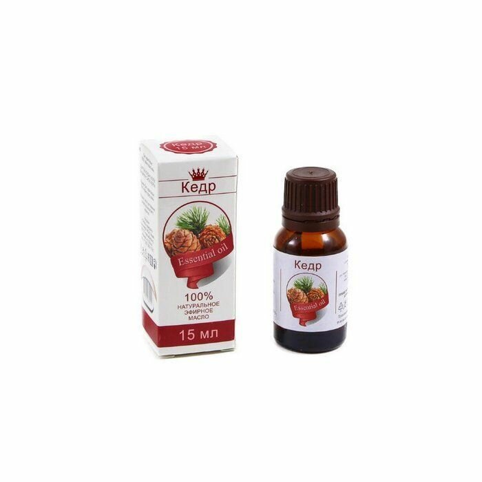 Эфирное масло Сибирь Намедойл "Кедр", 100% натуральное, 15 мл