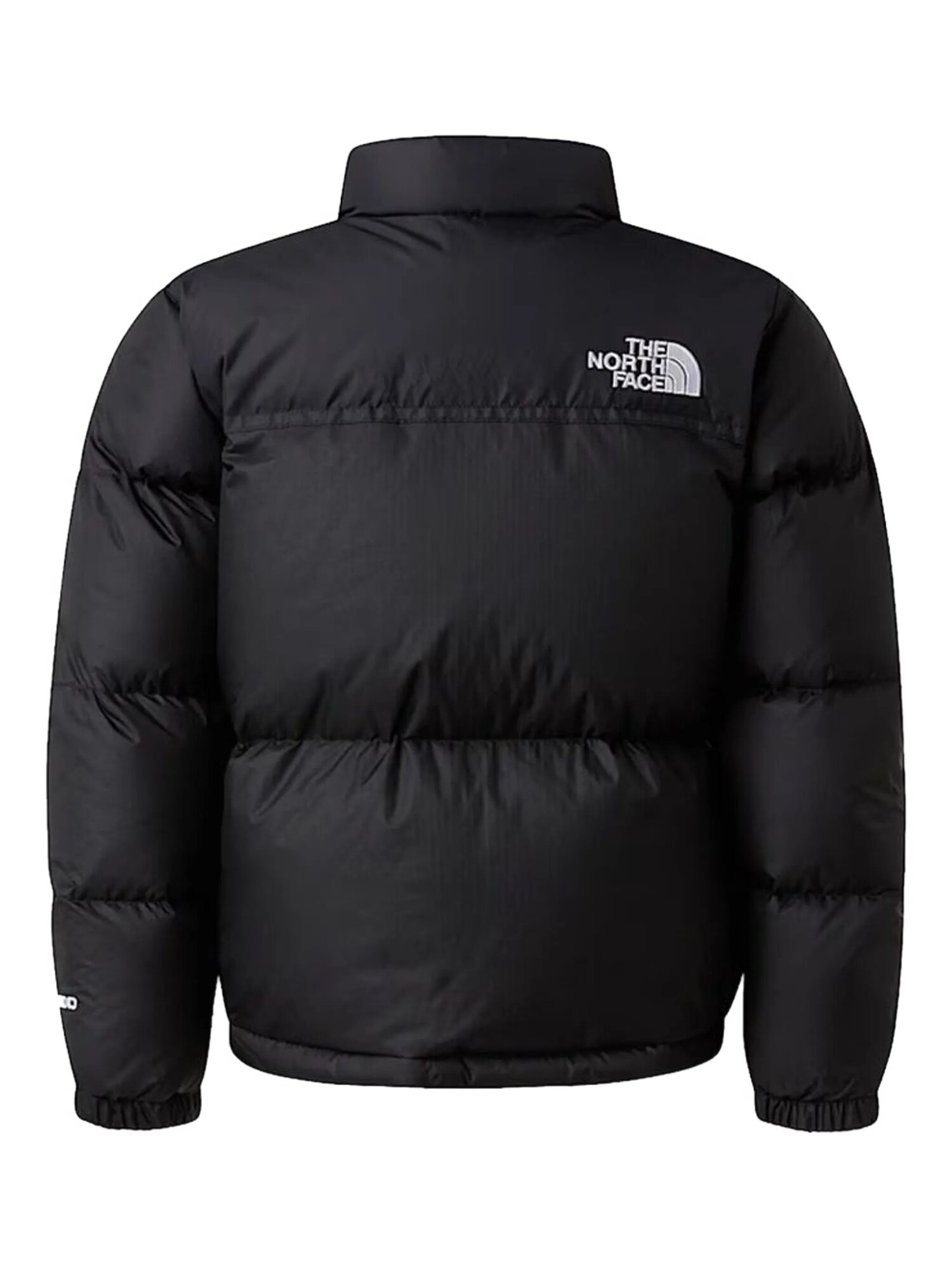 Пуховик The North Face 1996 Retro Nuptse, размер 2 года, черный/серый металик — фото 1
