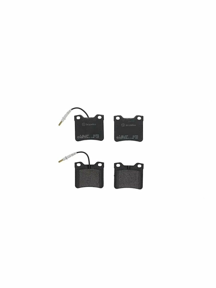 Колодки тормозные дисковые задние BREMBO P50030 для MERCEDES V, Vito, PEUGEOT 406, 605