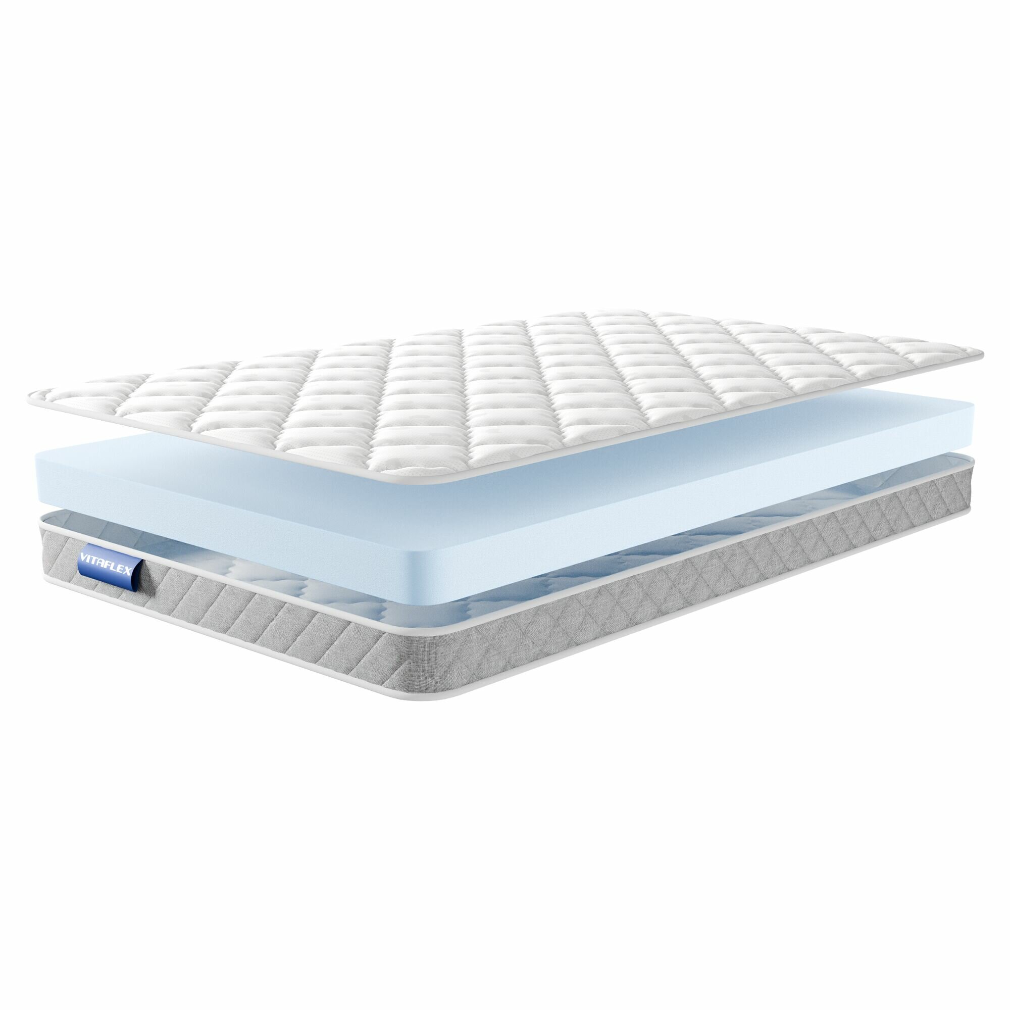 Матрас Vitaflex Forma Nova 70х190 высота 10 см анатомический средней жесткости Беспружинный