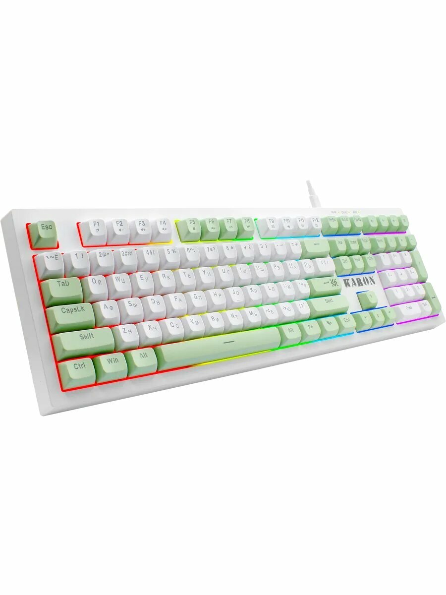 Клавиатура проводная игровая Karon GK-129 RU мембранная