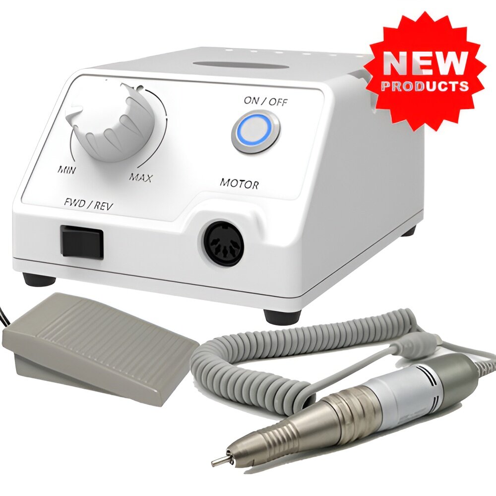 Аппарат Marathon Escort-III/H200 White для маникюра и коррекции искусственных ногтей, 35000 об/мин