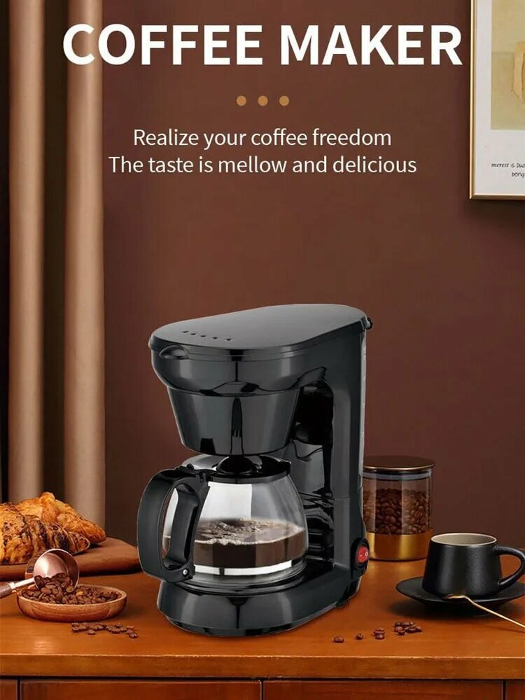 Кофеварка капельная PP-KC00955-250310B-25I, черный