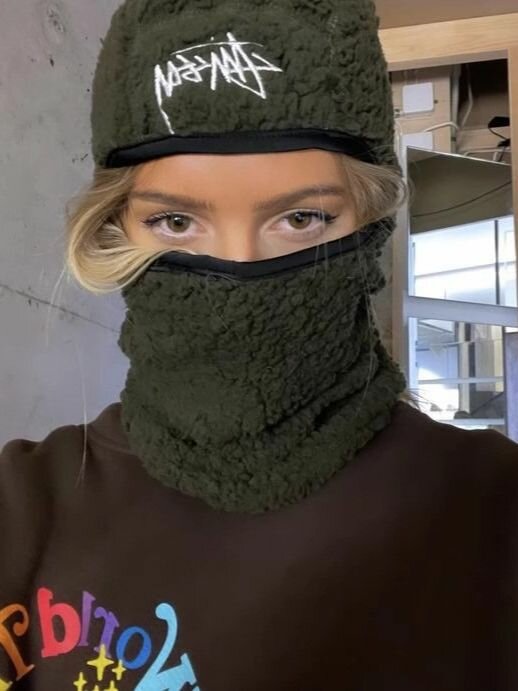 Шапка Stussy Балаклава зимняя stussy стусси шерпа