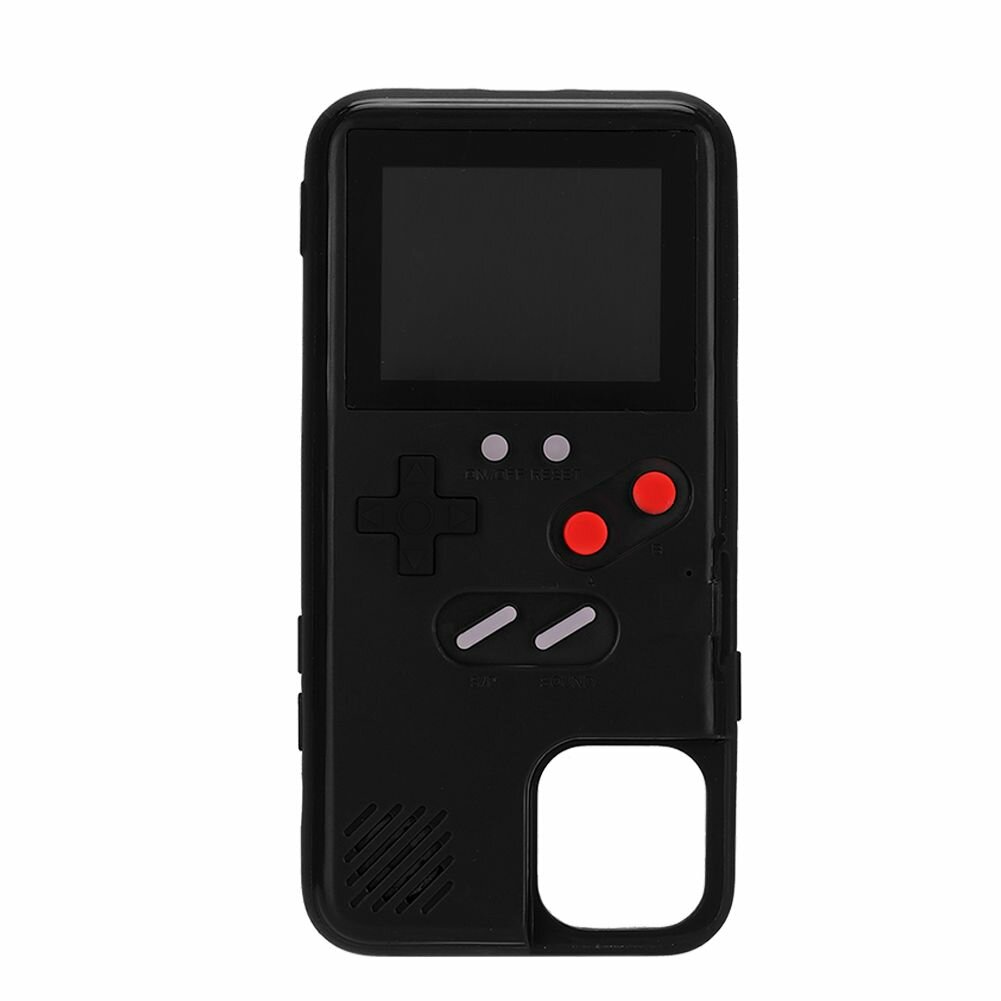 Чехол для iPhone 11 в стиле игрового автомата (черный)