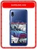 Чехол на Samsung Galaxy A10 / Самсунг Галакси А10 с принтом "JDM коллаж", прозра...
