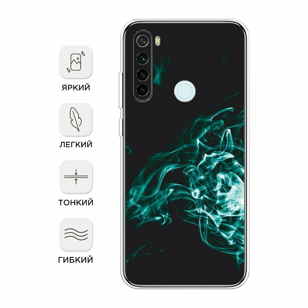 Чехол на Xiaomi Redmi Note 8T / Сяоми Редми Нот 8Т с принтом "Дым" — фото 1