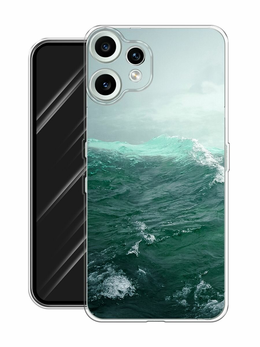 Чехол на CMF Phone 2 Pro / CMF Фон 2 Про с принтом "Волны 12" — фото 1