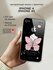 Чехол на Apple iPhone 4/4S / Айфон 4/4S с принтом "Котик-бабочка", прозрачный