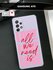 Чехол на Samsung Galaxy A73 / Самсунг Галакси А73 с принтом "All we need is love...