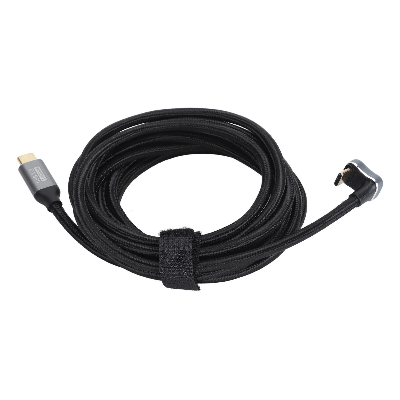 U-образный кабель для передачи данных типа C «папа-папа» USB3.2 Gen2 10 Гбит/с 20 В 5 А PD100 Вт Быстрая зарядка 4K 60 Гц Поддержка трансляции экрана OTG 300 см / 118,1 дюйма