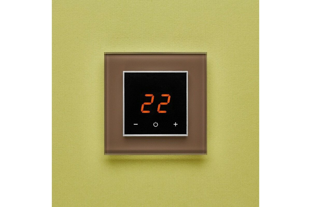 Терморегулятор Aura ORTO 7013 Brown Natural (натуральный коричневый) сенсорное управление