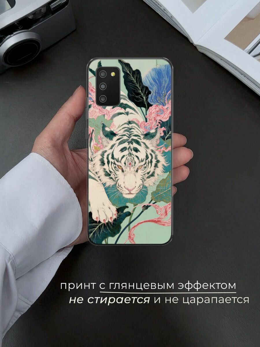 Чехол на Samsung Galaxy A02s / Самсунг Галакси A02s с принтом "Охотник" — фото 1