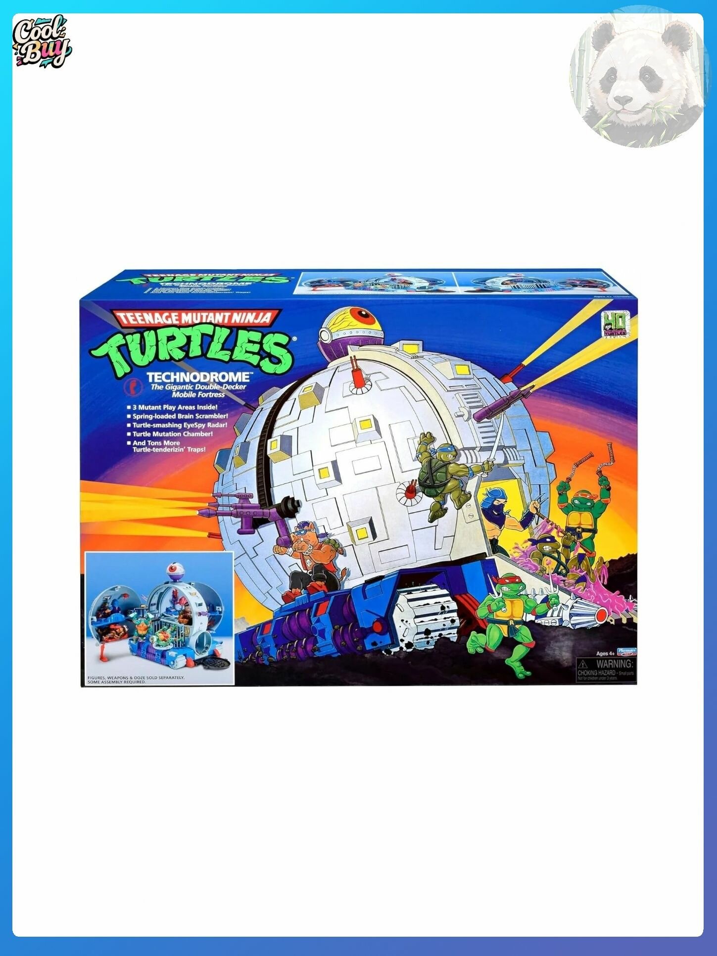 Teenage Mutant Ninja Turtles TMNT Классический игровой набор Технодром