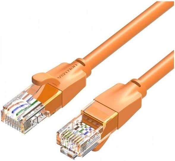 Vention Патч-корд UTP 6 кат. Vention IBEOH с разъемами RJ-45, оранжевый (2.0м)