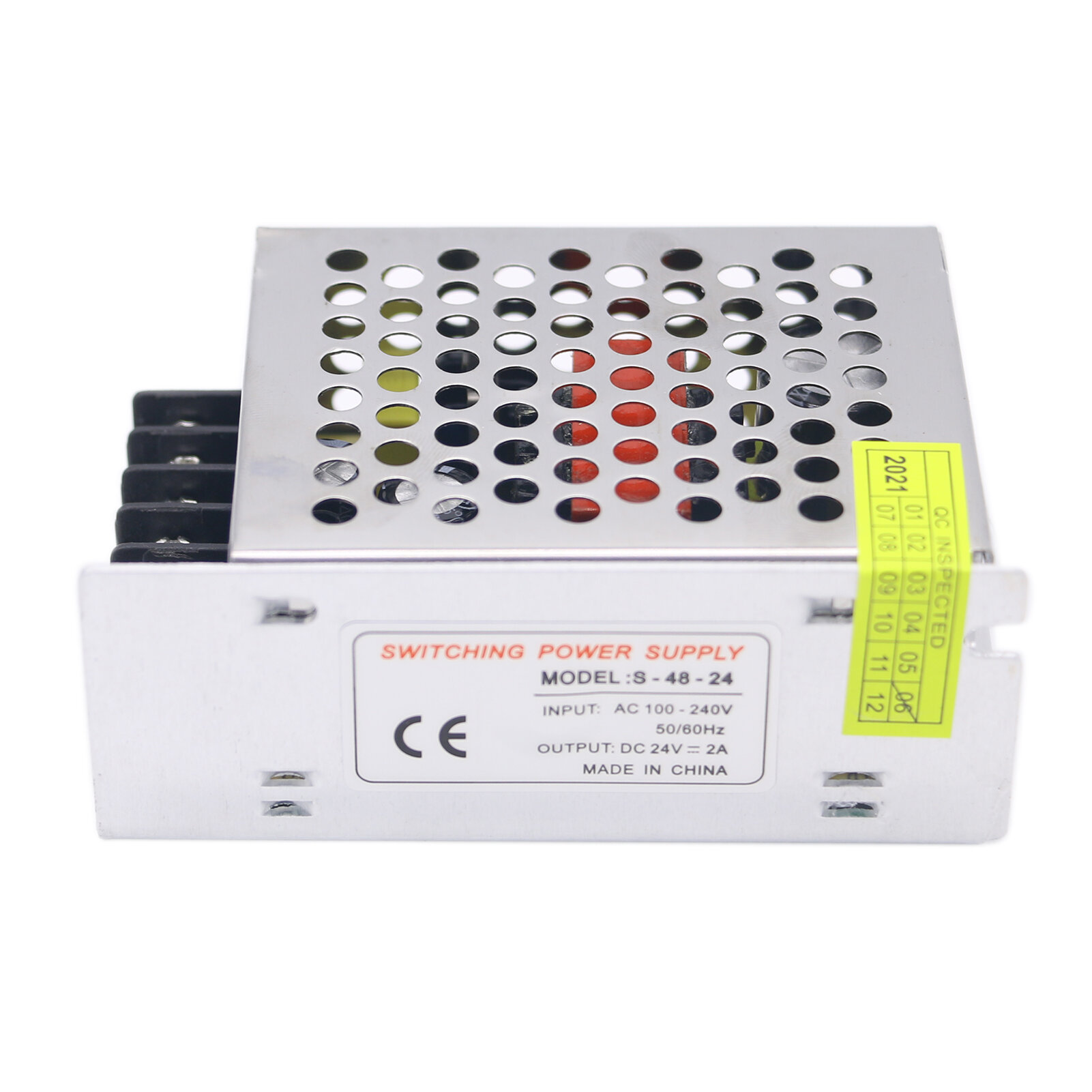 AC 100V 240V в DC 24V 2A 48W трансформатор напряжения переключатель питания для светодиодной ленты