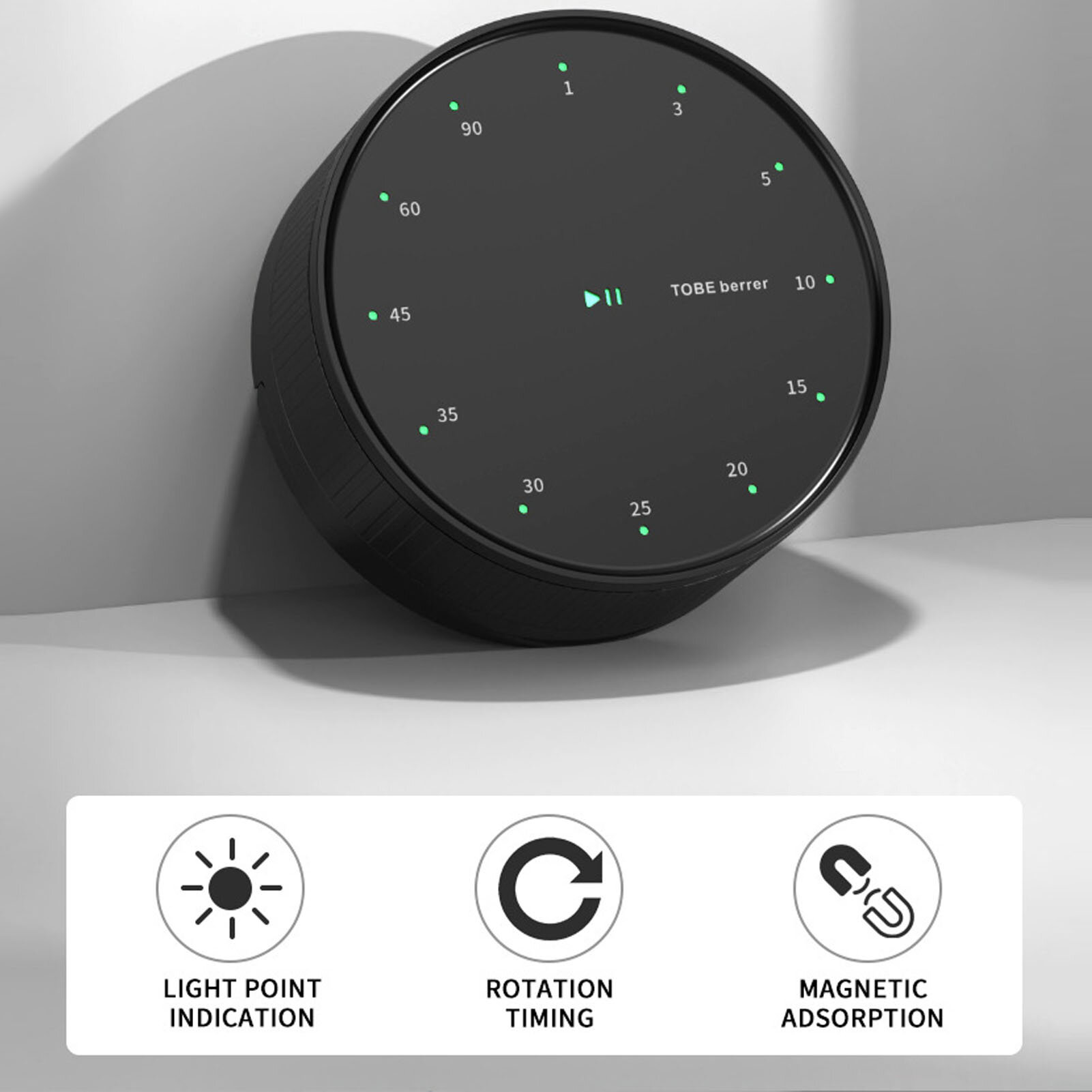 Кухонный таймер для приготовления пищи настенный магнитный ручной механический часы обратного отсчета с напоминанием