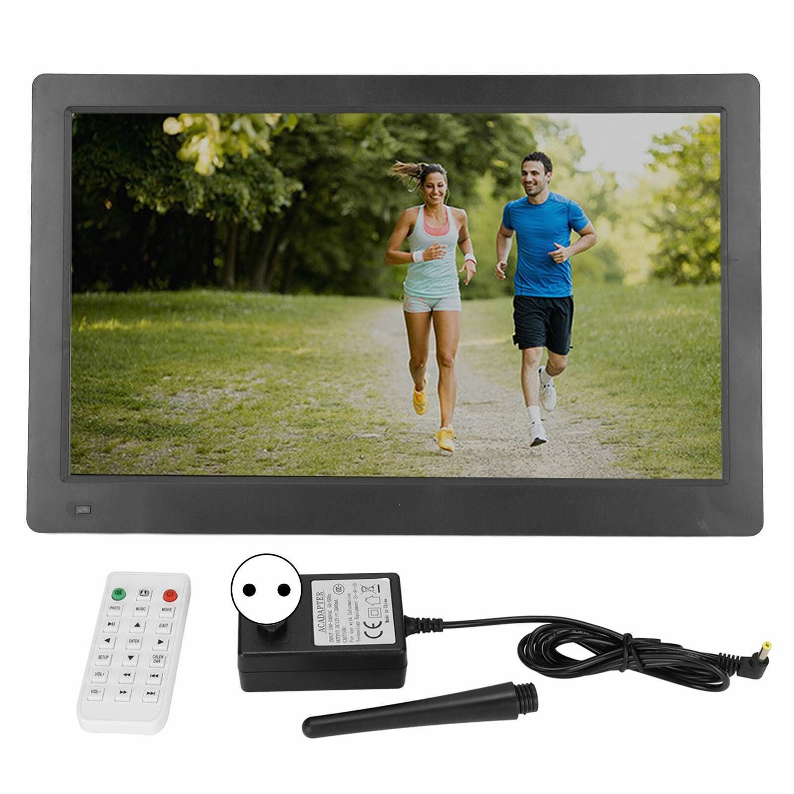 IPS 15.6 дюймов цифровая фоторамка 1920x1080, 180 широкий угол, Plug and Play, настенное крепление,