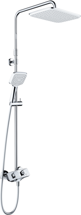 Душевая стойка Kludi Cockpit Explorer 8005005-00 c термостатом