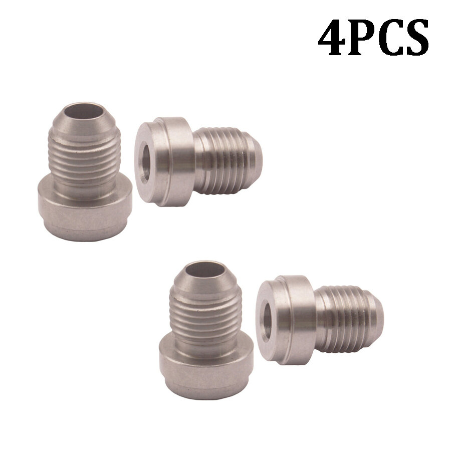 4ШТ AN6 наружный привар из нержавеющей стали / приварка фитинговой заглушки