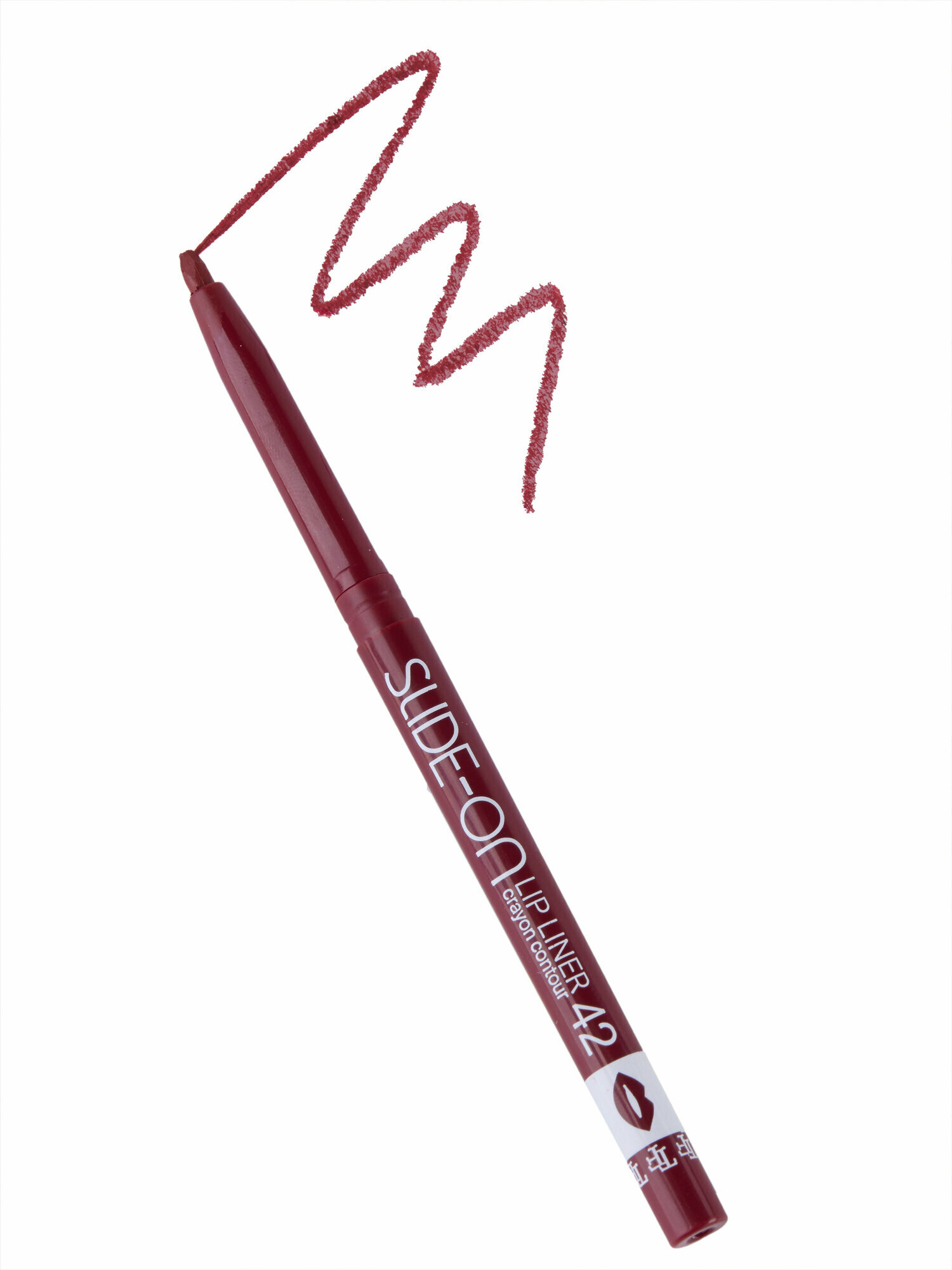 Карандаш для губ автоматический TF cosmetics Slide-on Lip Liner, тон 42 plum / сливовый