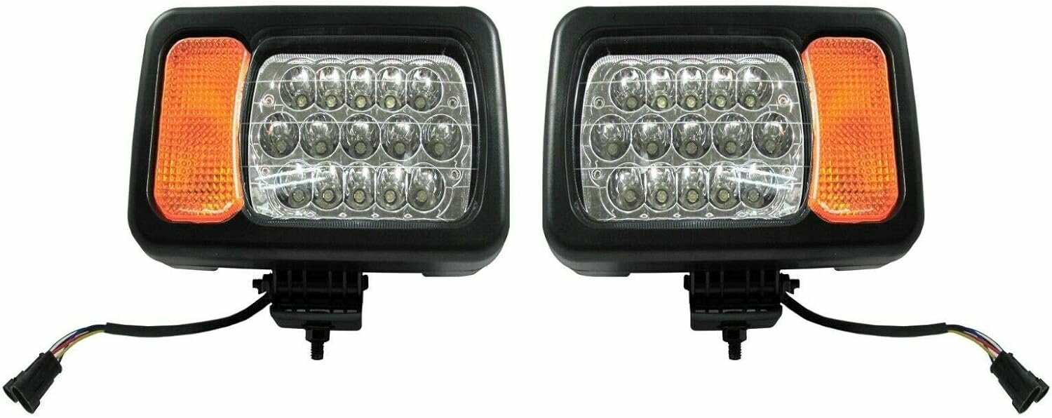 Светодиодная левая передняя фара для погрузчика, напряжение 12-80V