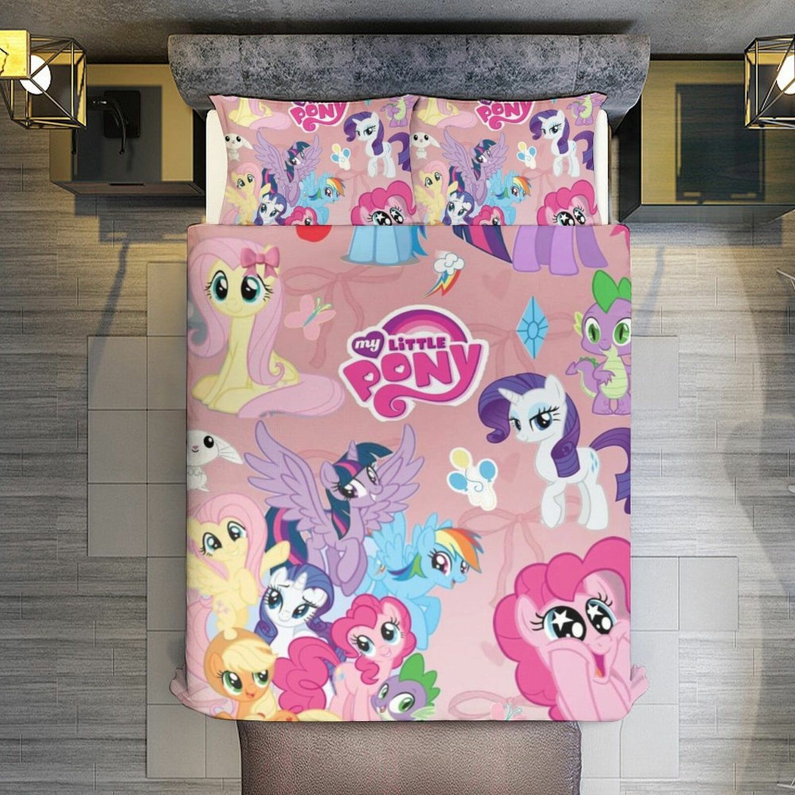 My Little Pony Комплект постельного белья, Микрофибра, Односпальный