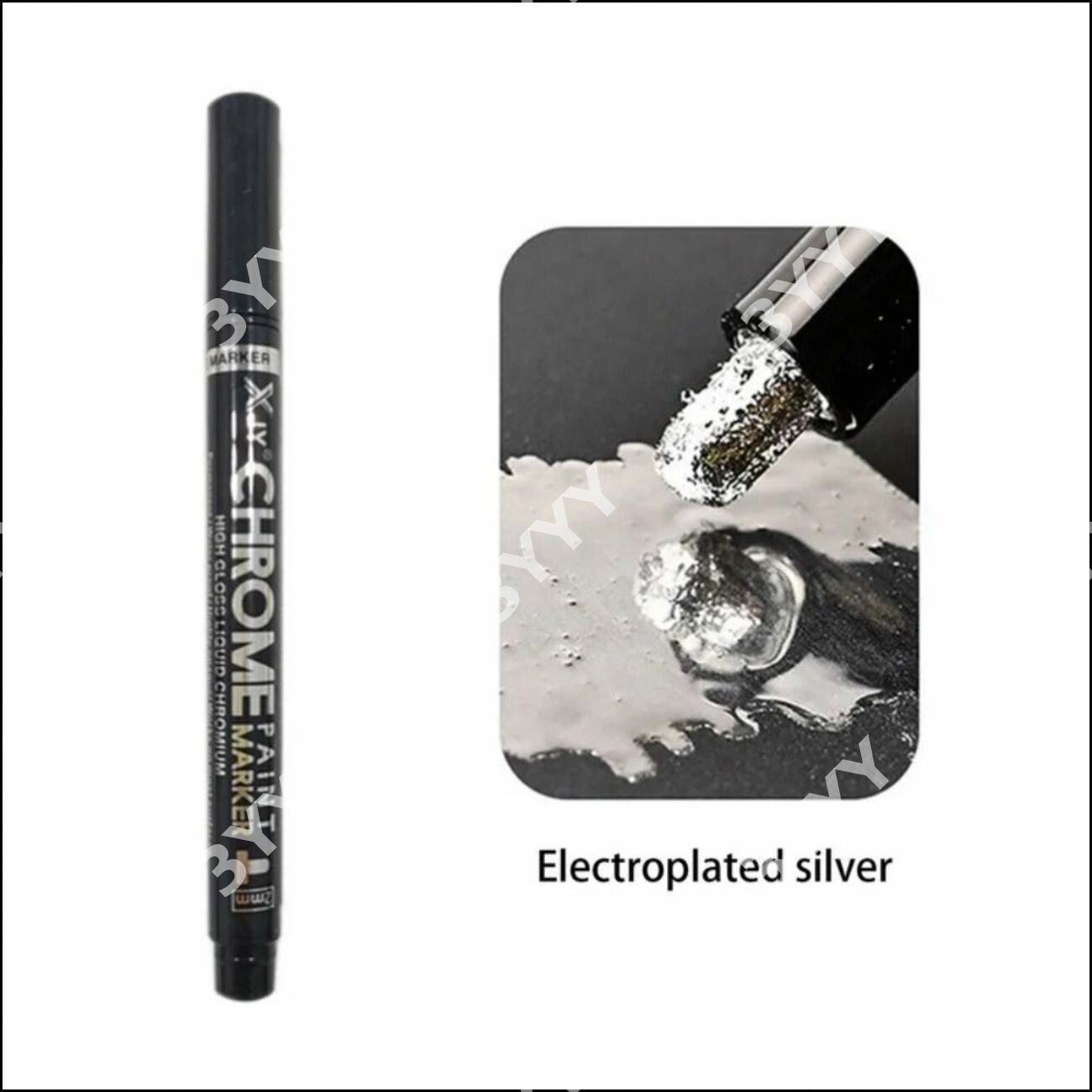 Эксклюзивный маркер хром