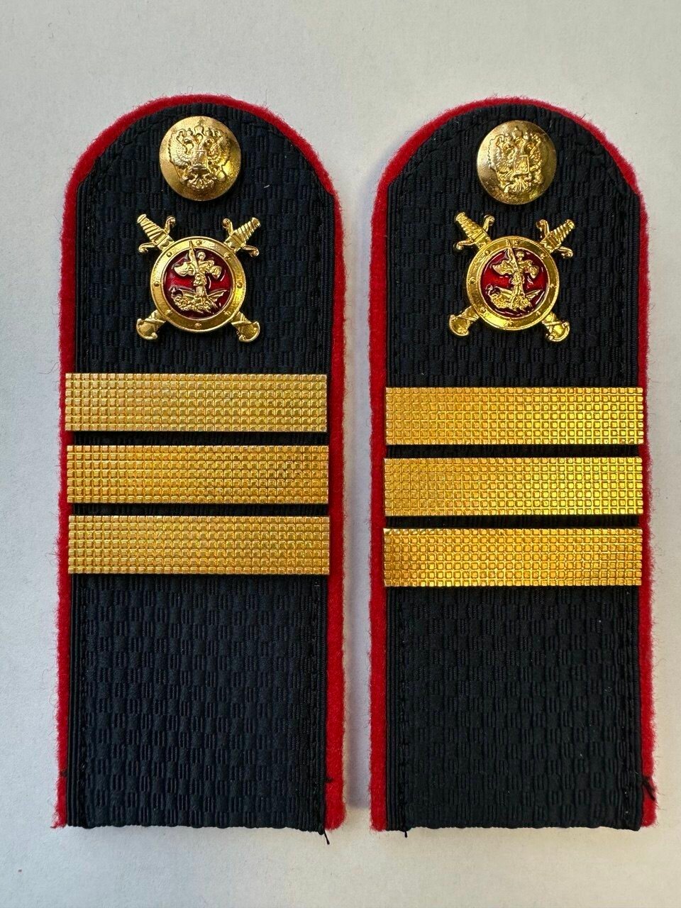 Погоны Полиции на куртку Сержант 13 см