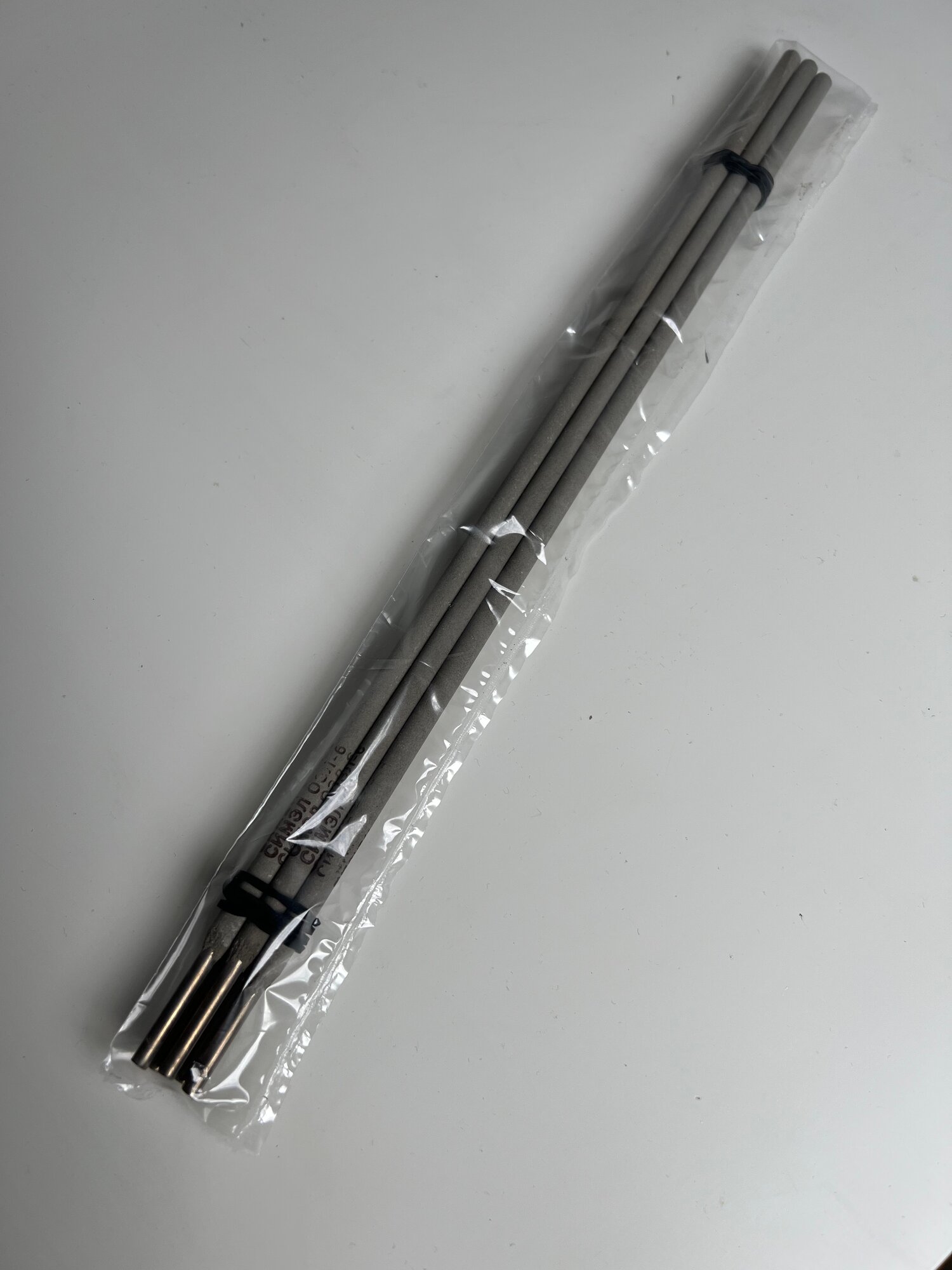 Сварочные электроды профессиональные марки ОЗЛ-6 диаметр 3мм (10 штук в пачке) производства симэл