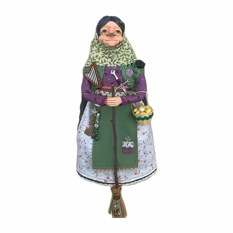 Кукла Кухонная Ведьма Ручной работы-Стиль 4