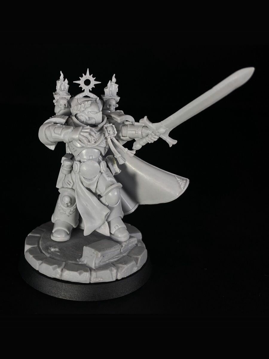 Black Templar emperor's champion Original conversion миниатюра по вселенной warhammer 40000