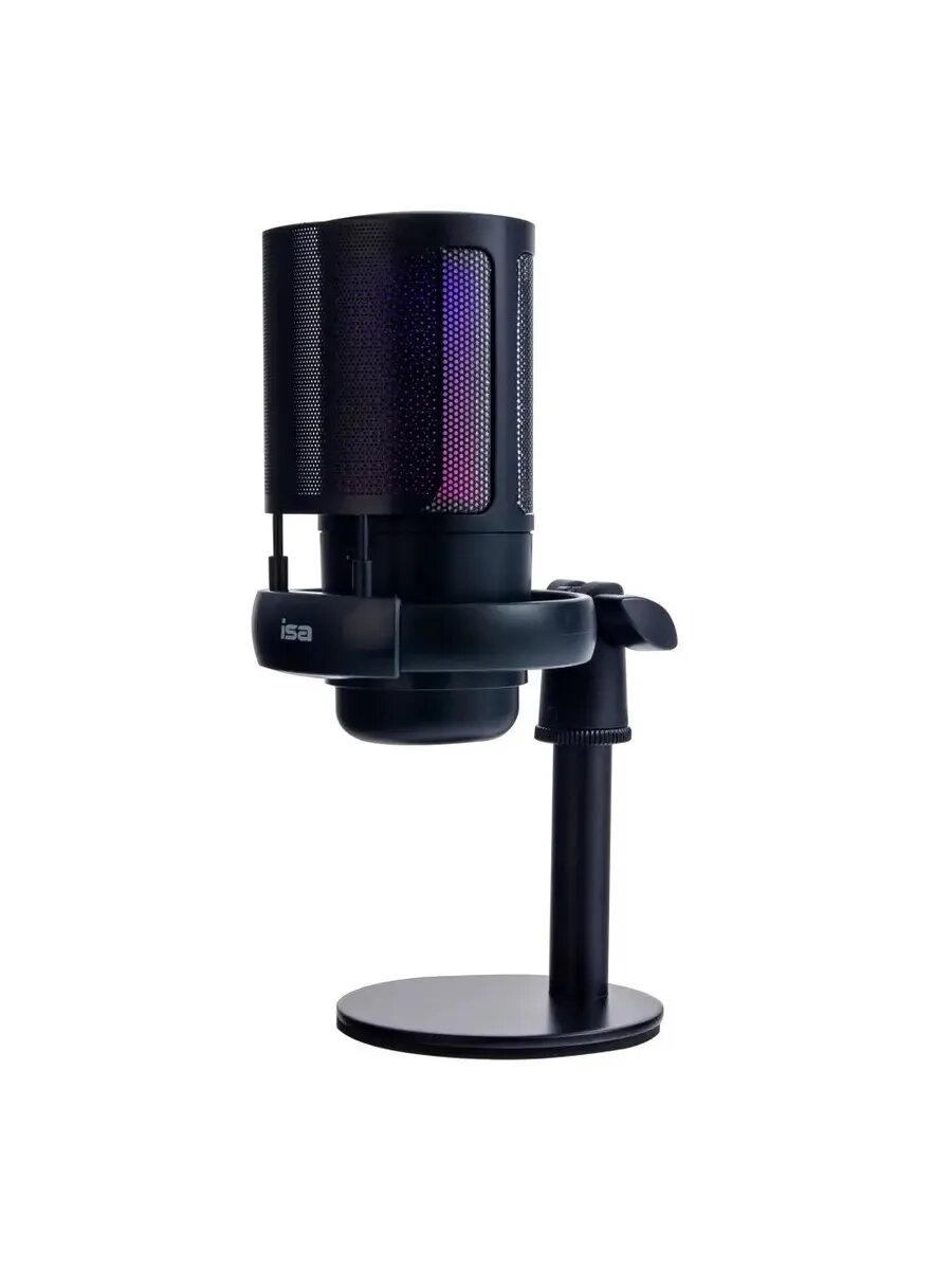 Игровой микрофон с подсветкой для стриминга