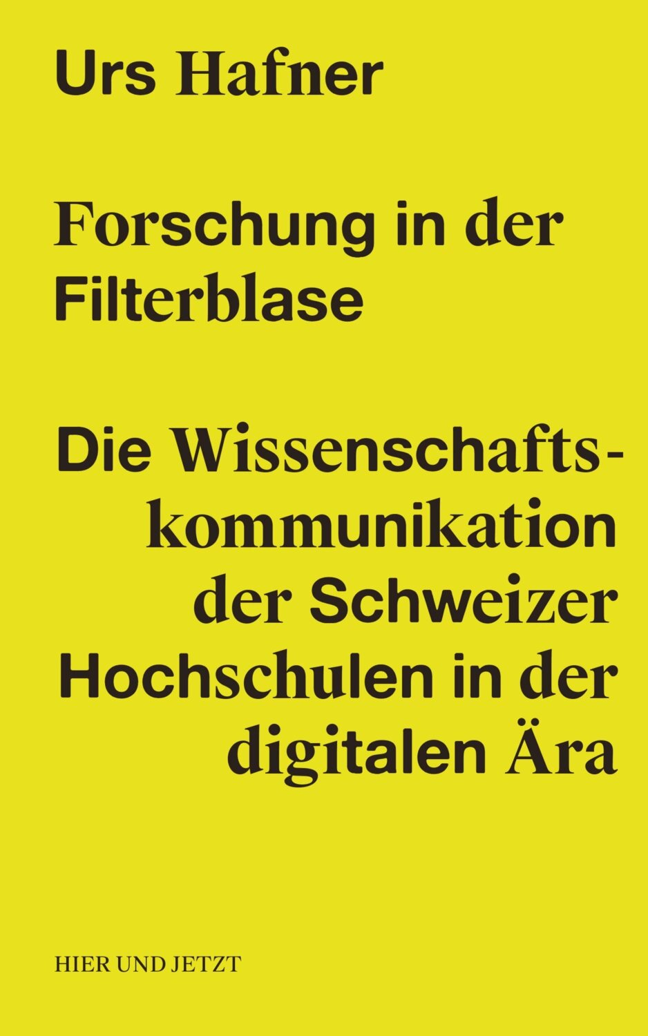 Forschung in der Filterblase [Цифровая книга]